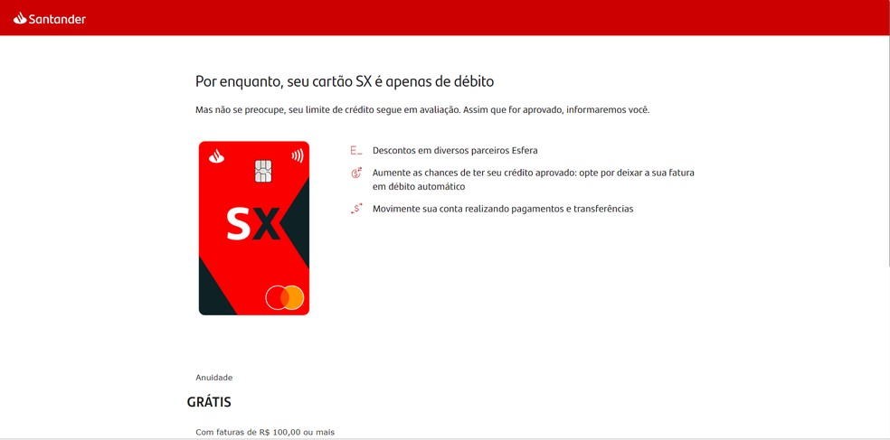 Como abrir uma conta no Santander pela Internet