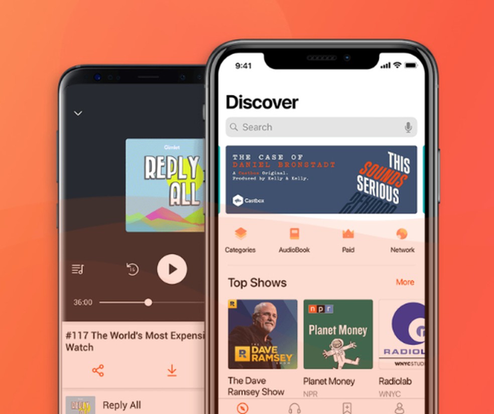 Como ouvir podcasts no celular com o Castbox
