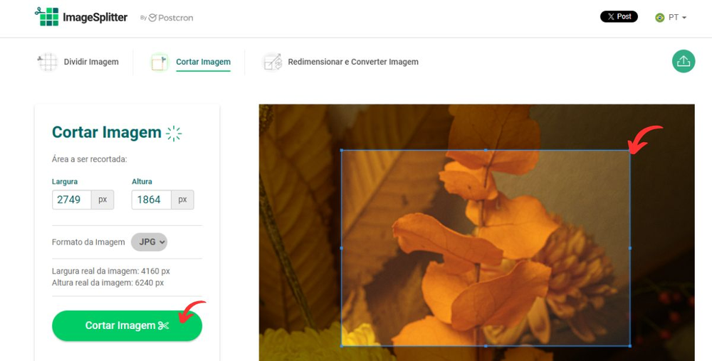 ImageSplitter: como dividir imagens com facilidade usando ferramenta online