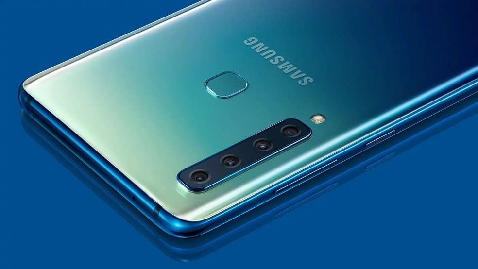 Galaxy A9: celular Samsung com câmera quádrupla tem data de lançamento ...