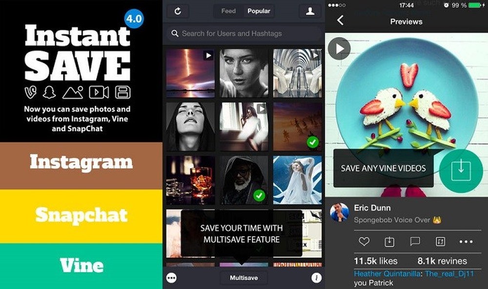 Apps para iOS: Seene, InstantSave e Sine e outros destaques da semana