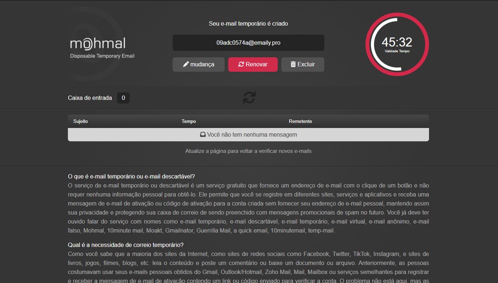 E-mail temporário: entenda o que é e 5 opções gratuitas para criar