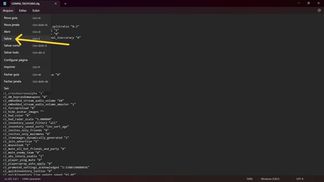 Qual a CFG do donk no CS2? Como fazer a configuração do pro player no ...