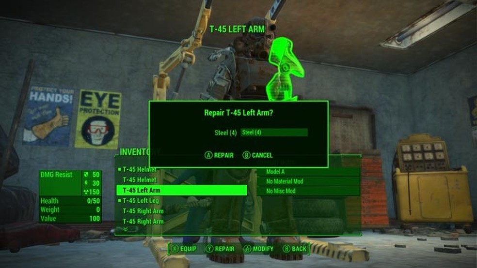 Como Usar Reparar E Modificar A Armadura Power Armor Em Fallout 4