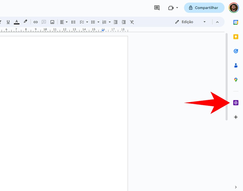 Truque com ChatGPT no Google Docs permite criar textos do zero; aprenda