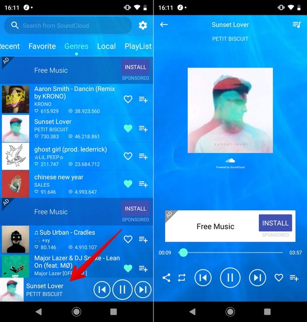 Como usar o app Free Music para ouvir músicas grátis no celular