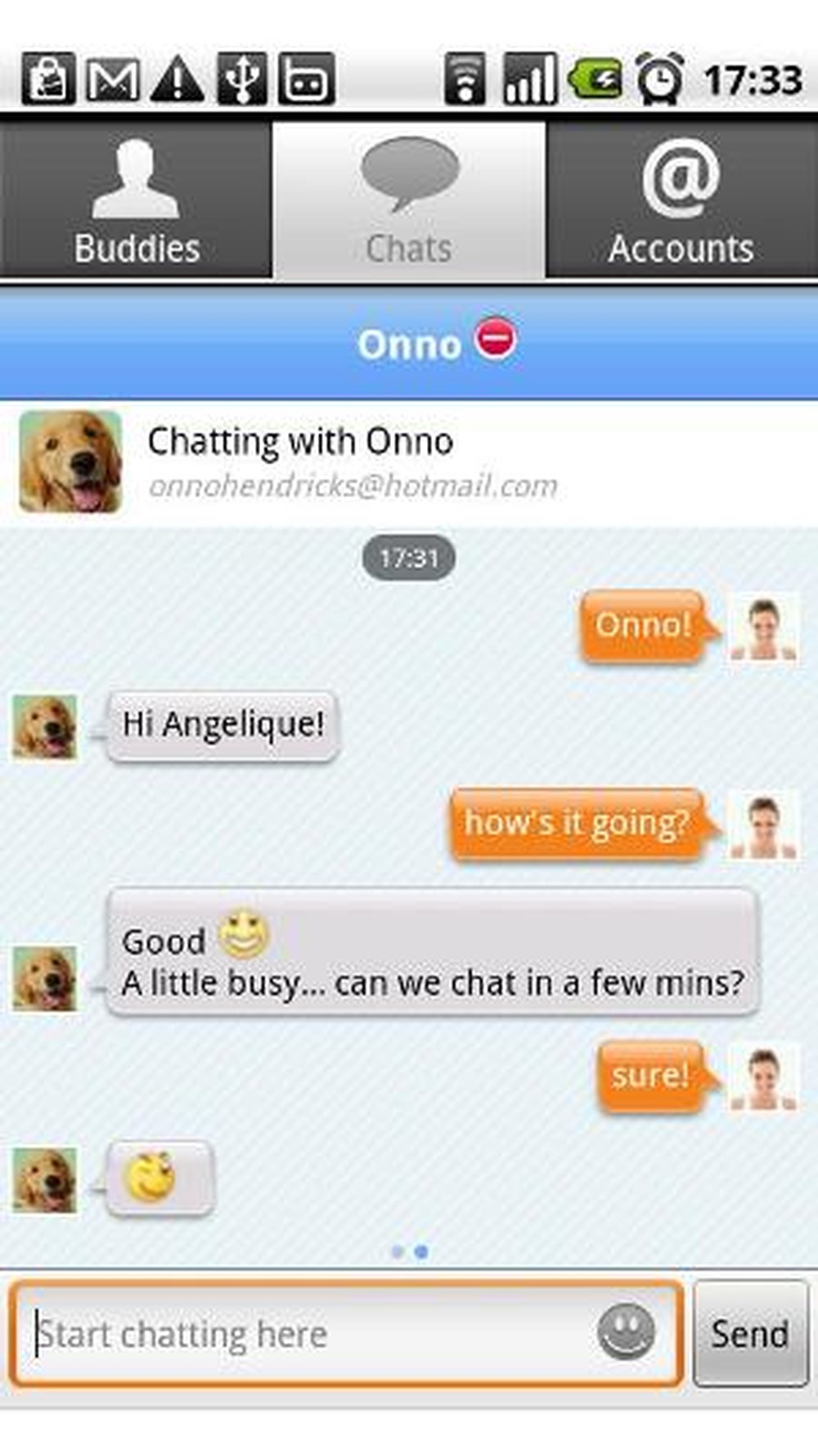 eBuddy Messenger: diversos mensageiros no seu smartphone