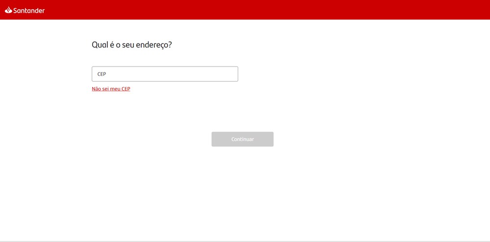 Como abrir uma conta no Santander pela Internet