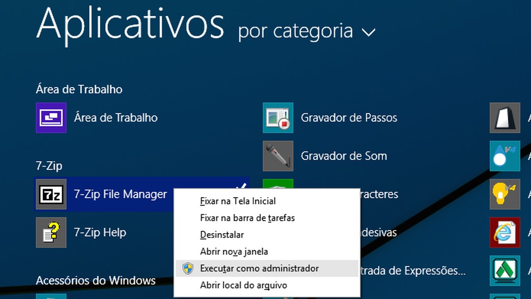 7-Zip | Software | TechTudo