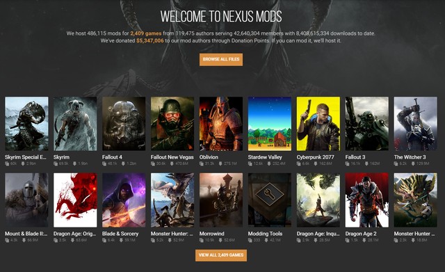 Nexus Mods: conheça o site de mods para Baldur's Gate 3, Skyrim e outros
