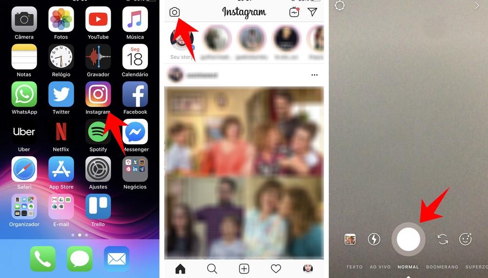 Como fazer colagens de fotos nos Stories do Instagram sem instalar nada