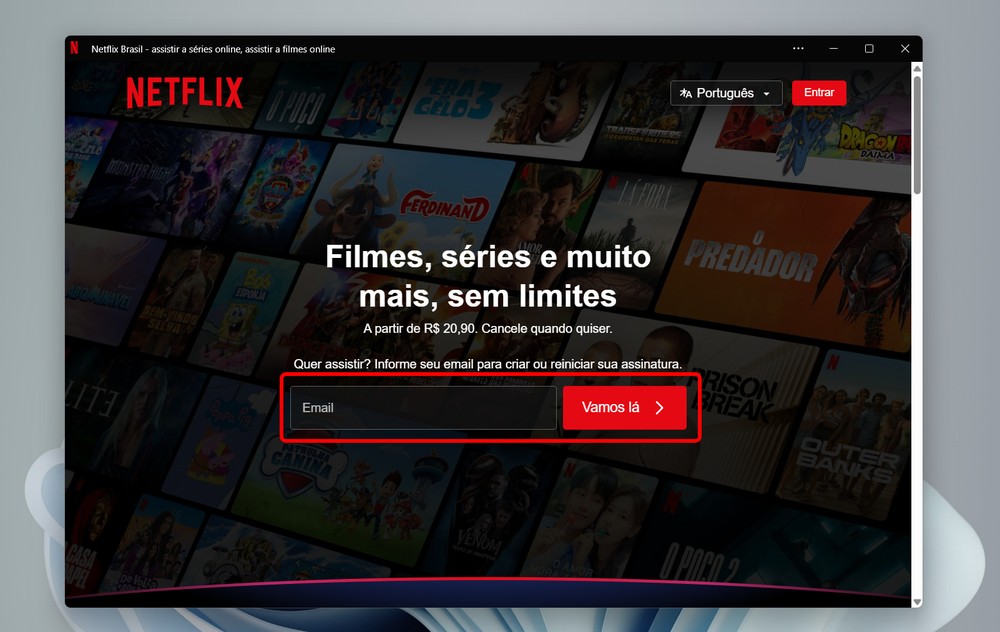Como baixar Netflix no notebook e PC