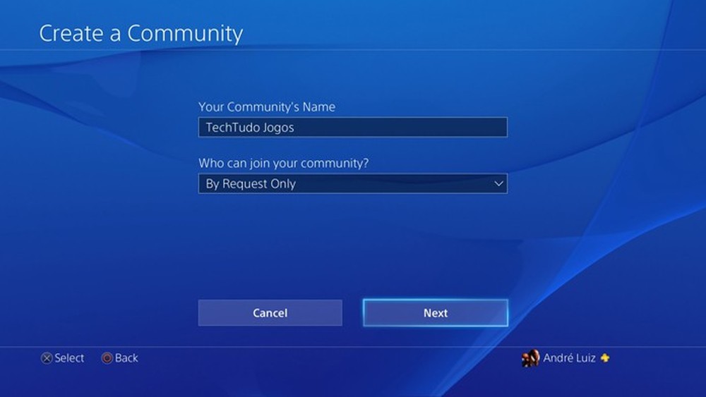 Como criar comunidades no PS4 e convidar amigos na PlayStation Network