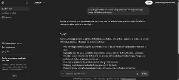Qual a melhor IA para criar prompts? Comparamos ChatGPT, Claude e mais 3