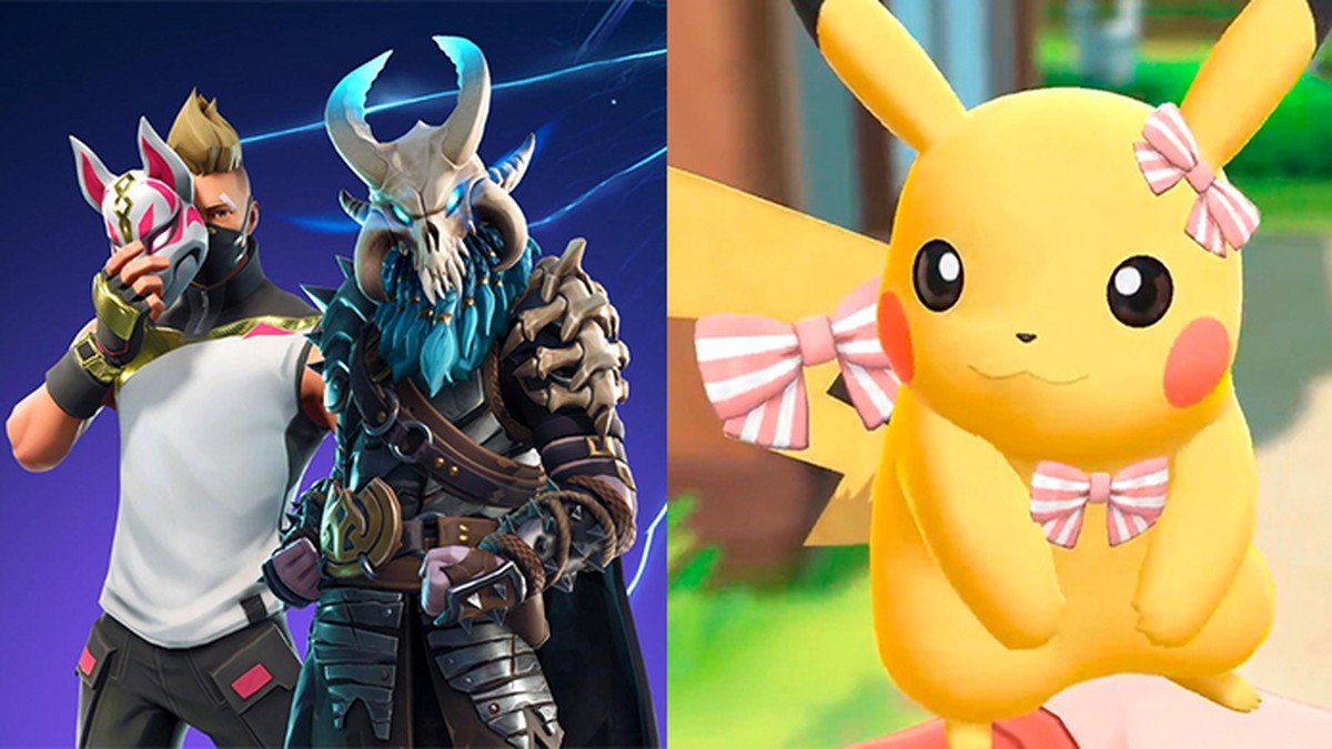Fortnite e Pokémon Let's Go foram os destaques da semana
