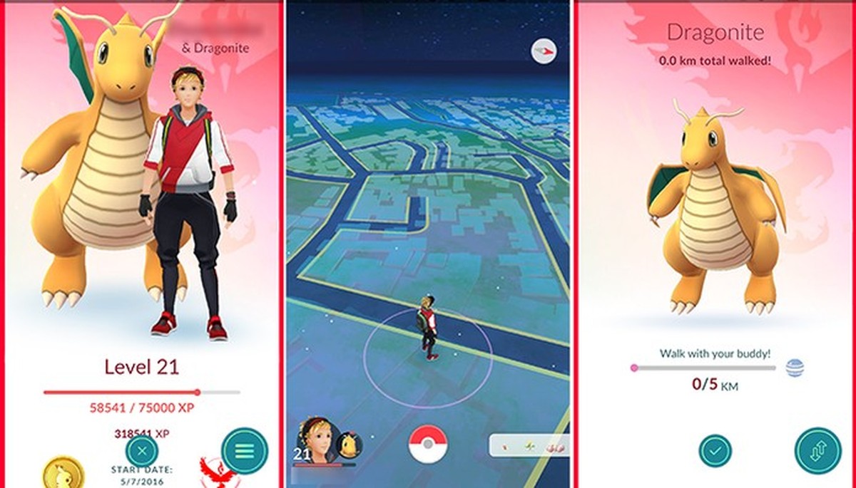 Veja quantos km andar em Pokémon Go para ganhar candy com o Buddy