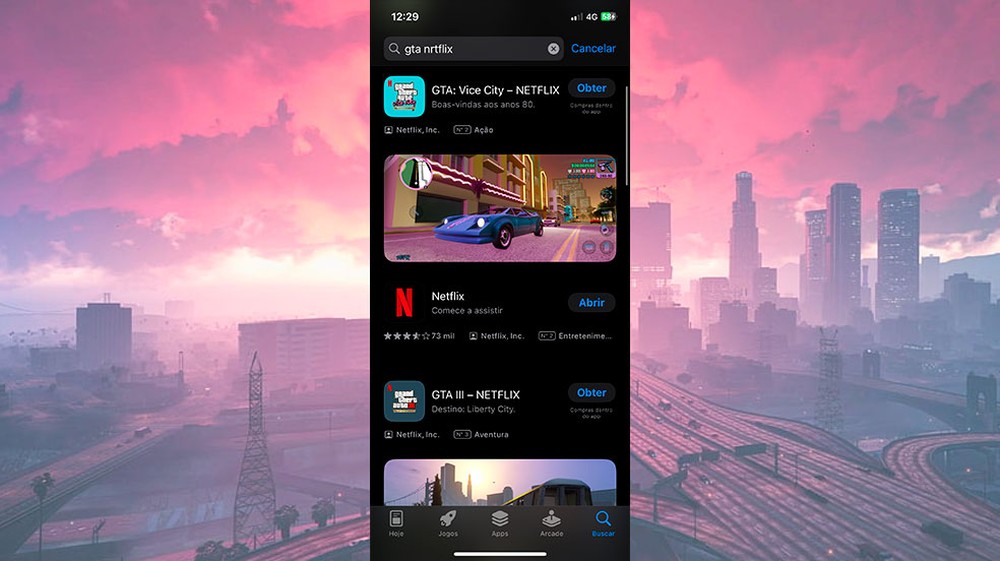 Como baixar e jogar GTA no celular Android ou iPhone (iOS) pela Netflix
