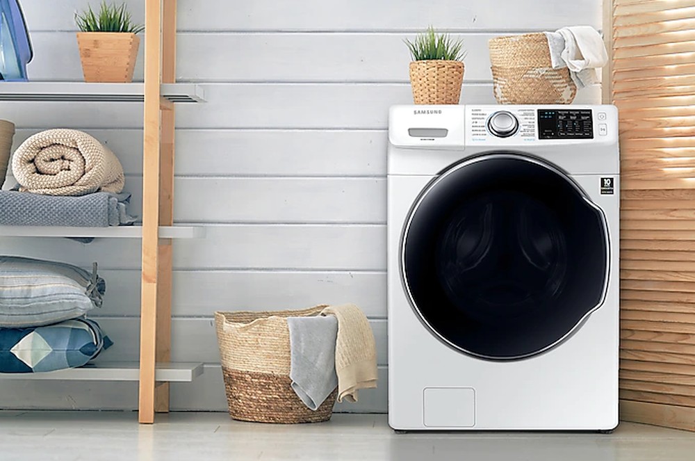 Samsung WD7500 vs LG WD14EGS62: compare as máquinas de lavar smart