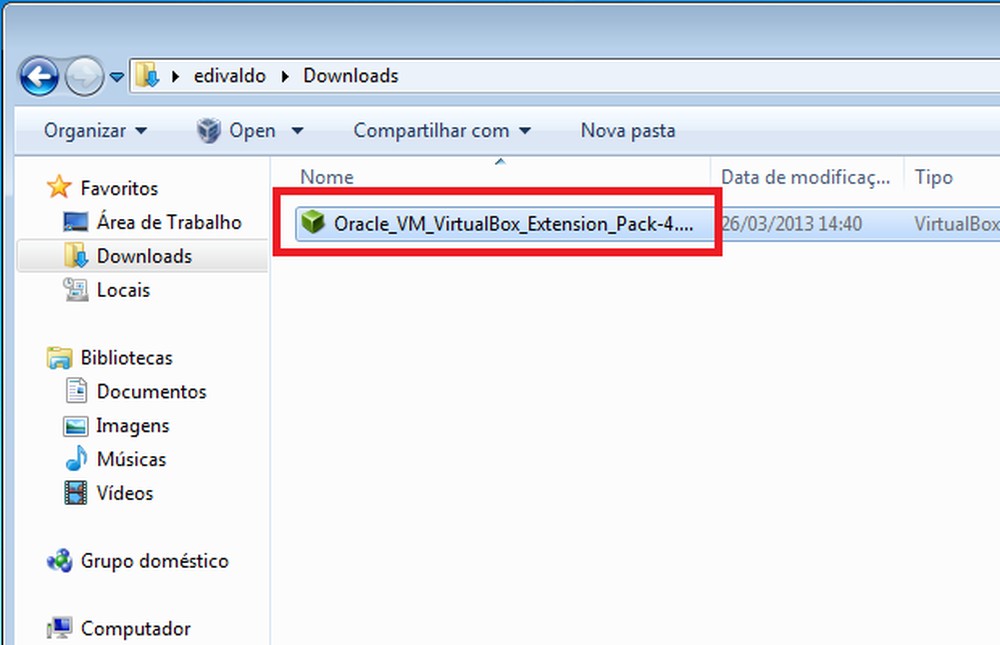 Como instalar o VirtualBox completo com Extension Pack
