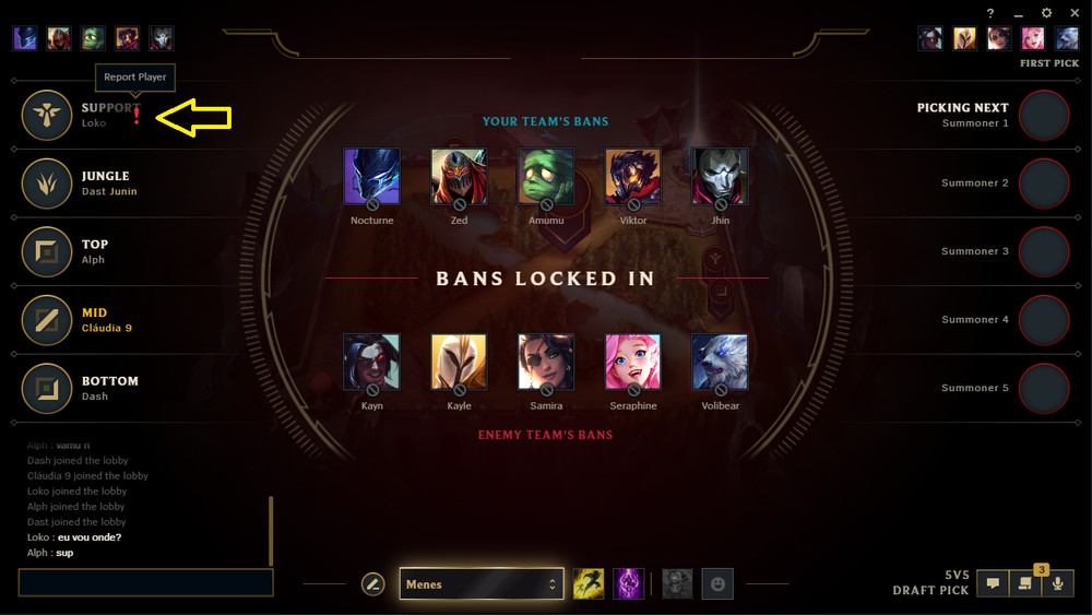 League of Legends: como reportar jogadores no LoL