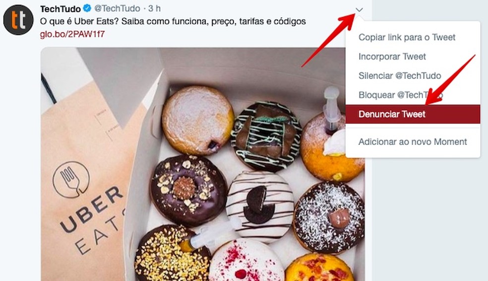 Como denunciar fake news e spam no Twitter