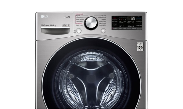 Samsung WD7500 vs LG WD14EGS62: compare as máquinas de lavar smart