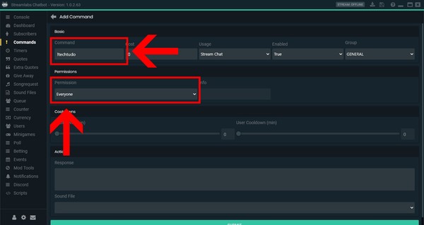 Streamlabs: como configurar chatbot e comandos para a Twitch TV