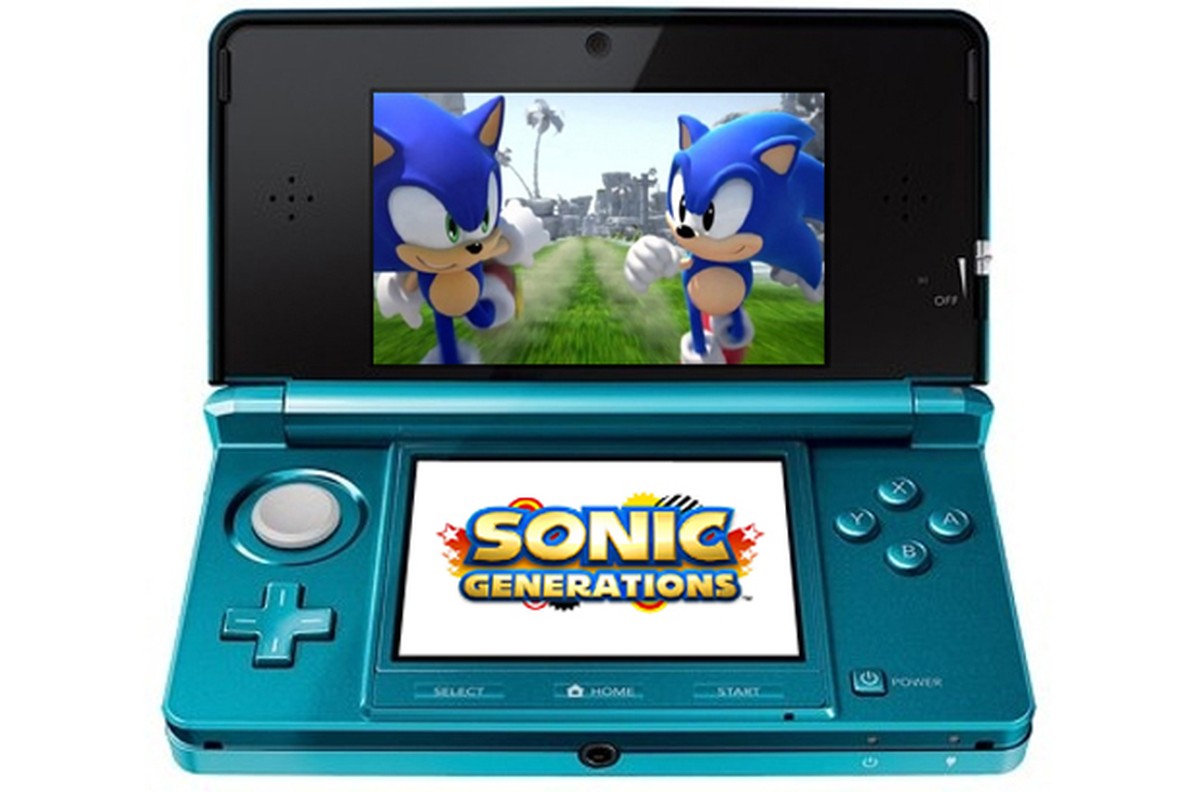 Sonic Generations aparece listado para 3DS e PC