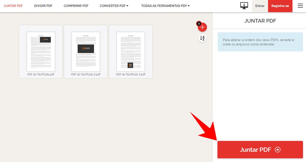 I love PDF: como juntar e mesclar arquivos PDF pelo site