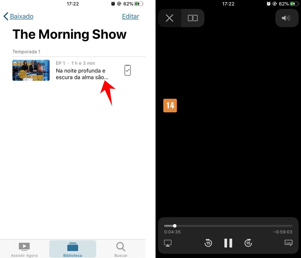 Apple TV+: como baixar filmes e séries para assistir offline