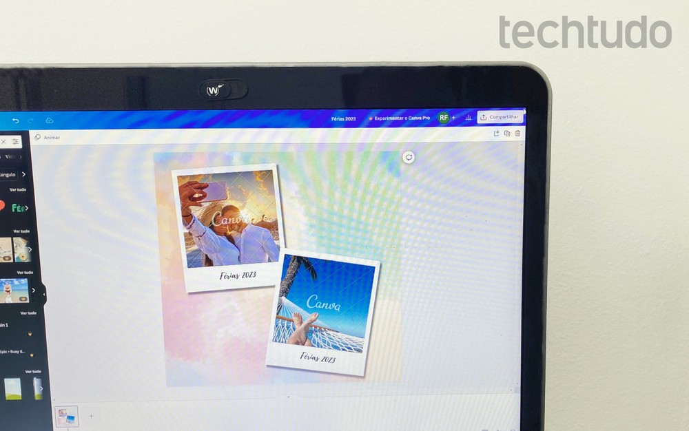 Como fazer foto polaroid no Canva para imprimir