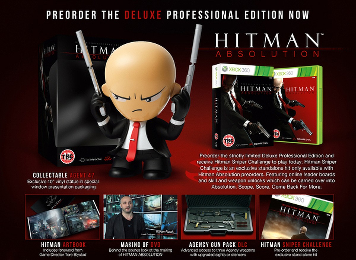 Revelada edição deluxe de Hitman Absolution