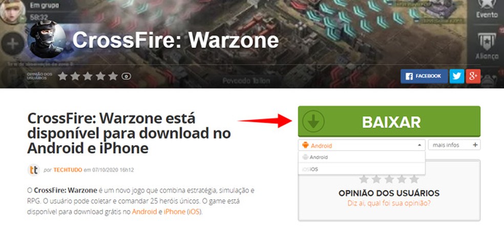 CrossFire Warzone: como baixar e dicas jogar o game grátis no celular