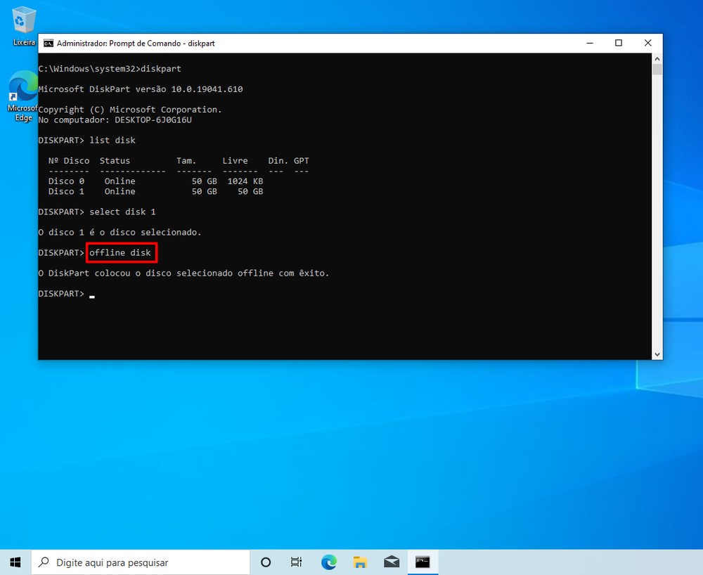 DiskPart: como formatar discos e usar comandos em partições