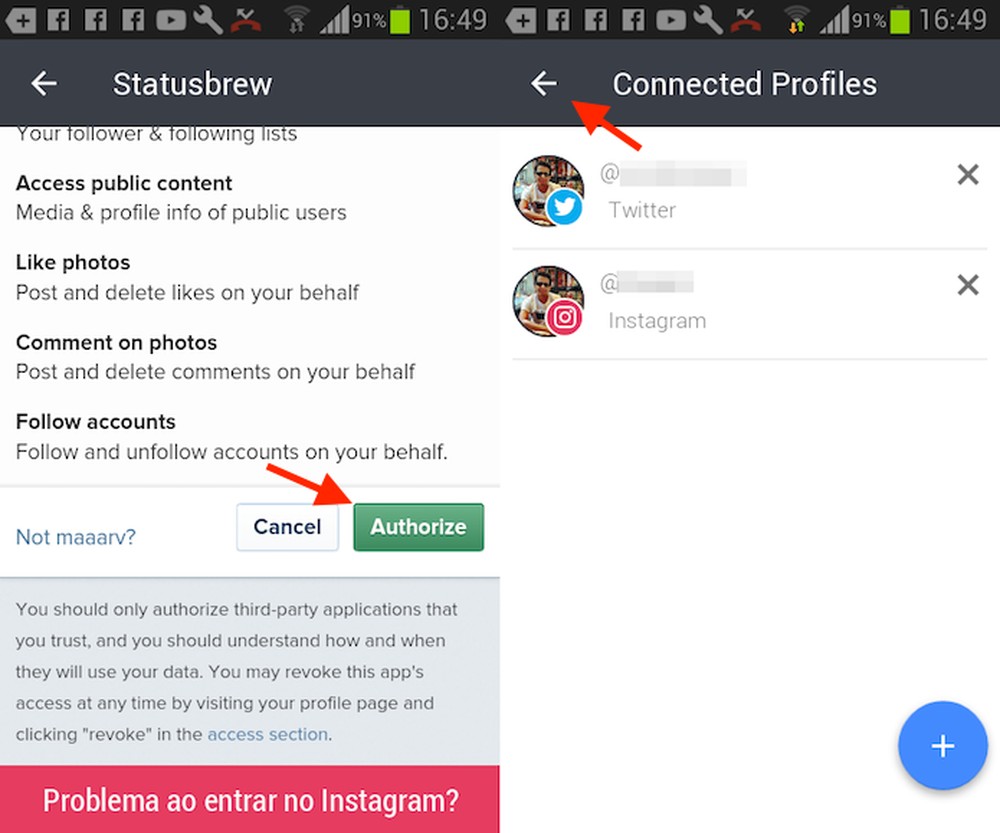 Como usar o Statusbrew, app mostra quem deixou de te seguir