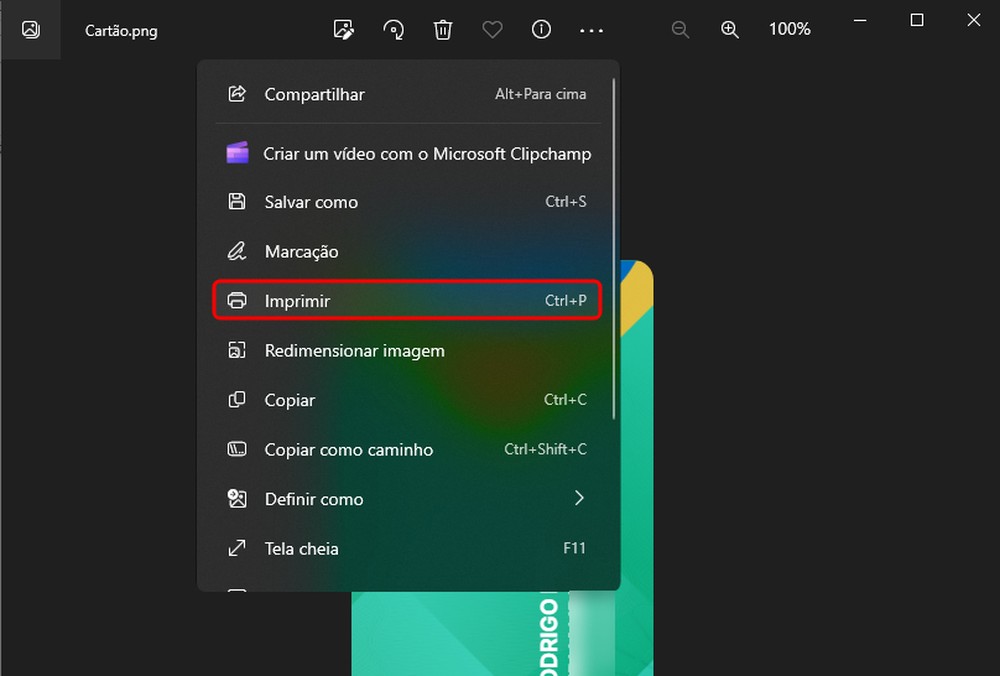 Como imprimir cartão do SUS