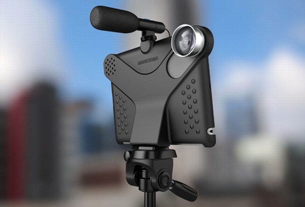 Movie Mount, um dock para quem quer gravar vídeos de qualidade com o iPad
