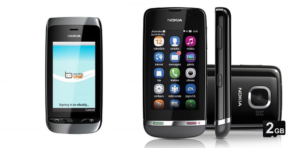 Conheça os celulares da linha Nokia Asha à venda no Brasil