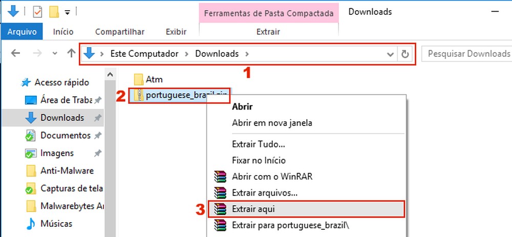 Como deixar o ImgBurn em português
