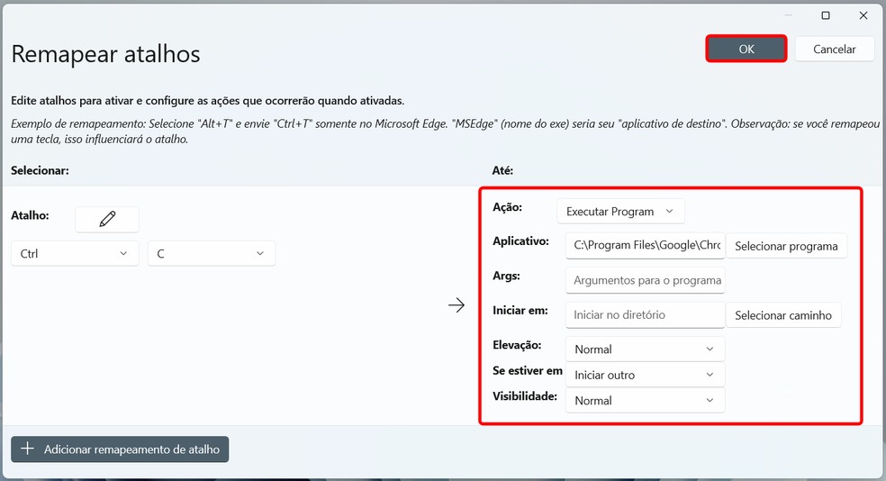 Como criar atalhos de teclado personalizados no Windows 11