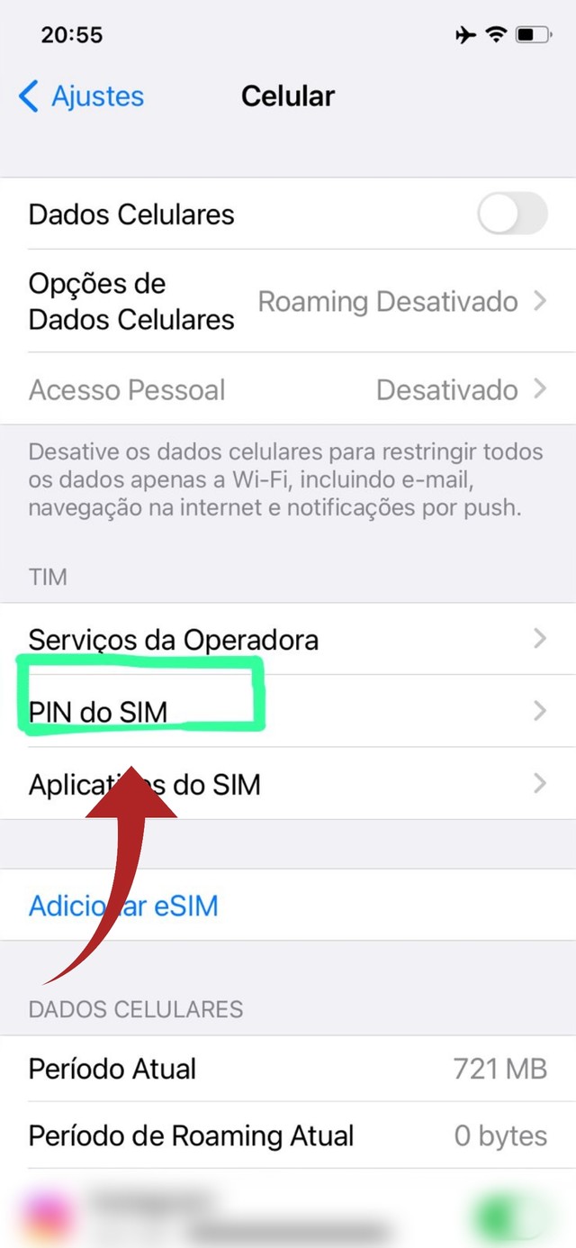 Como colocar senha no chip de telefonia