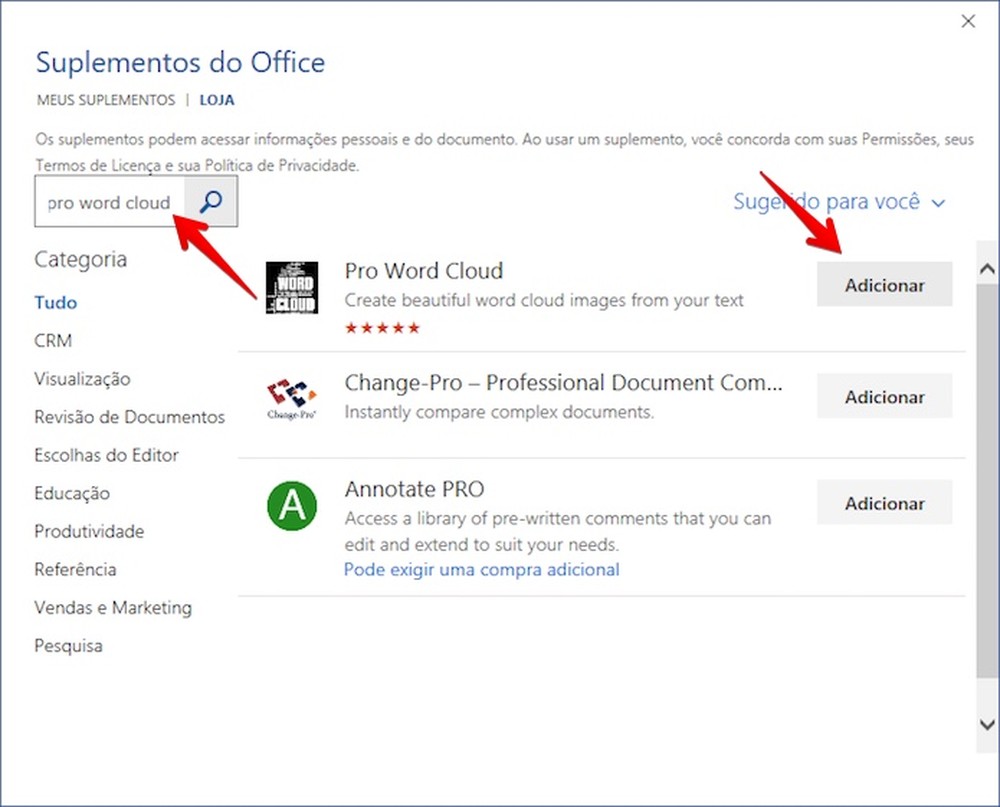 Como criar uma nuvem de palavras no Word