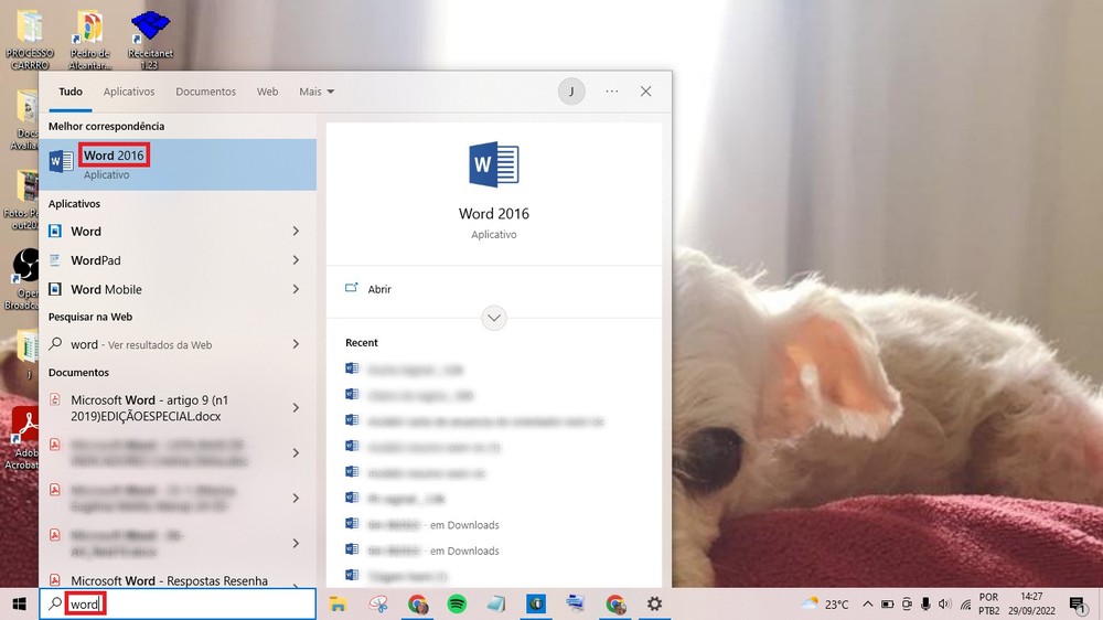 Como virar a folha no Word