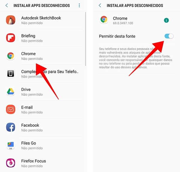 Como baixar e instalar APK no Android