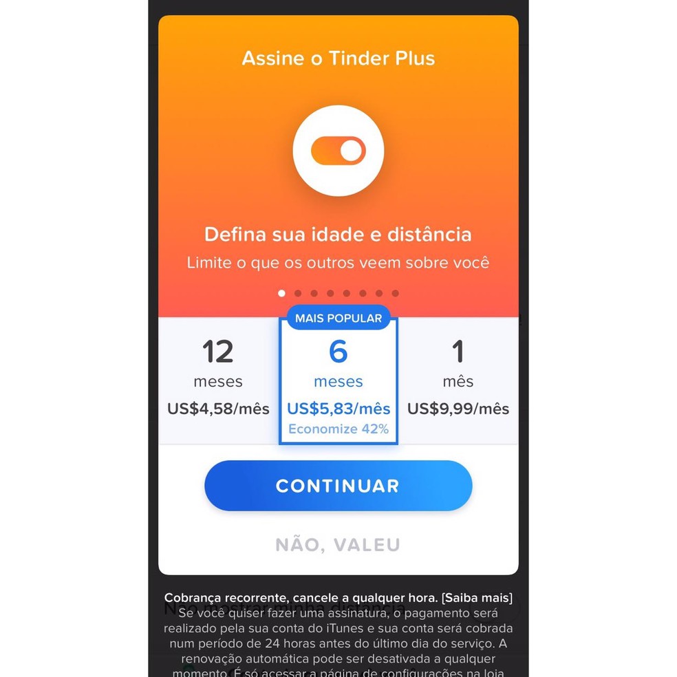 Tinder Gold vs Tinder Plus; veja as diferenças entre as duas versões pagas