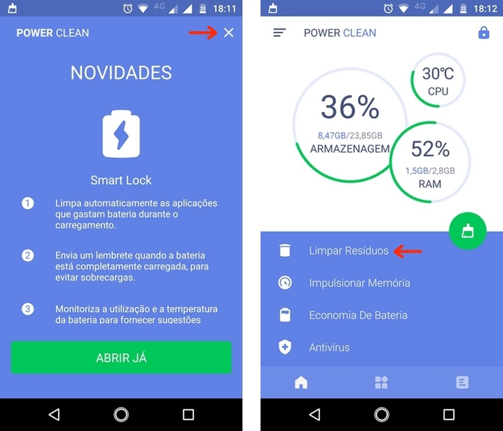 Power Clean promete limpeza e otimização do Android; saiba como usar