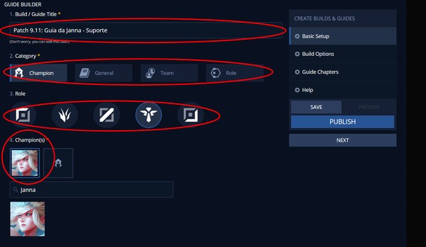 LoL: como criar um guia de campeões com runas e builds pelo Mobafire