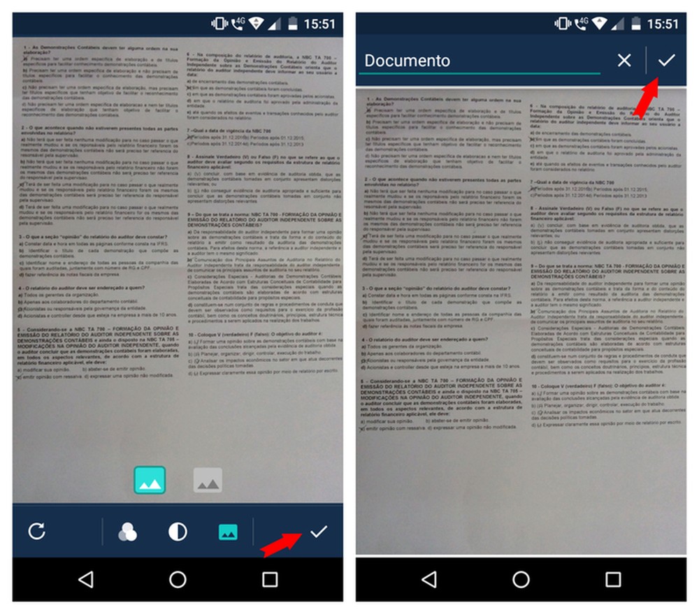 Como usar o celular como scanner com o app Tiny Scanner