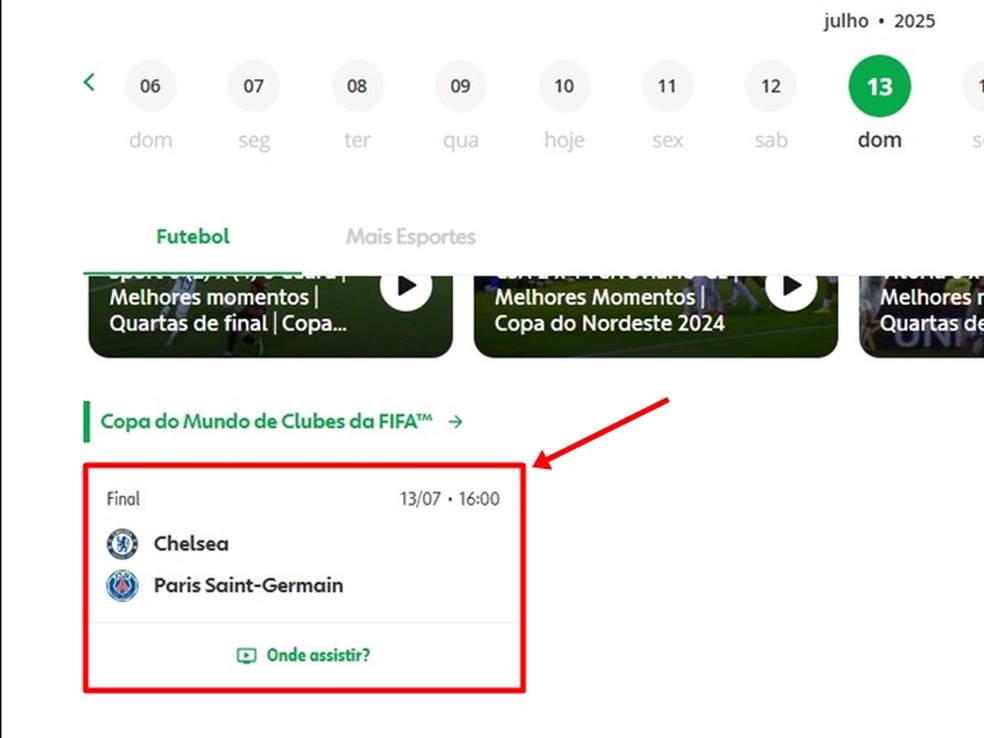 Chelsea x PSG ao vivo: como assistir à final do Mundial de Clubes online