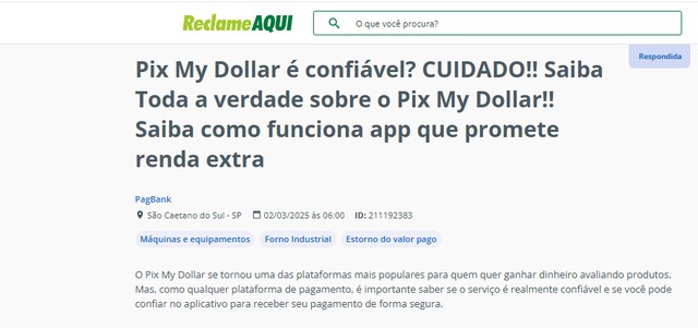 Pix My Dollar paga mesmo? Veja se o app que promete renda extra é confiável
